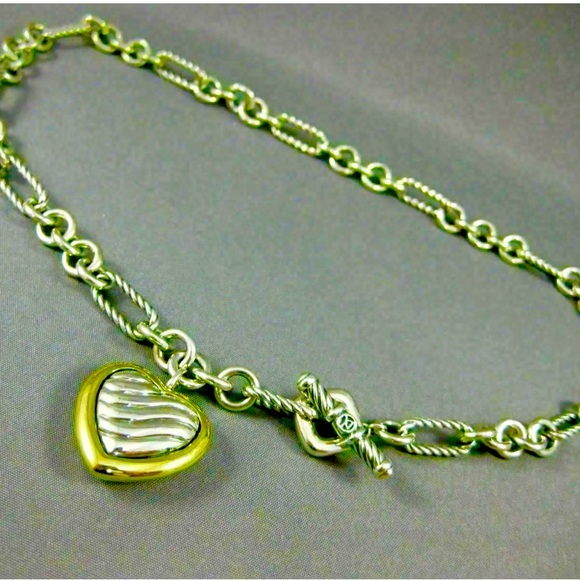 David Yurman | Jewelry | David Yurman Heart Necklace | Poshmark